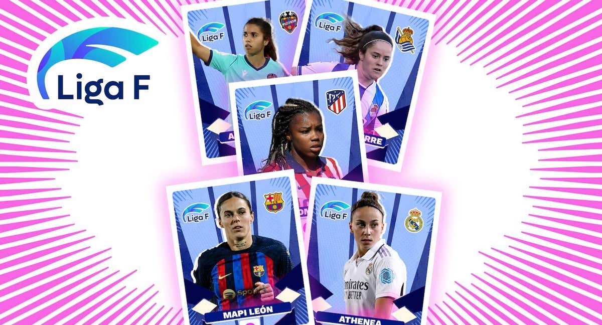 La Liga F saldrá en los cromos... ¡por primera vez en la historia! | Relevo