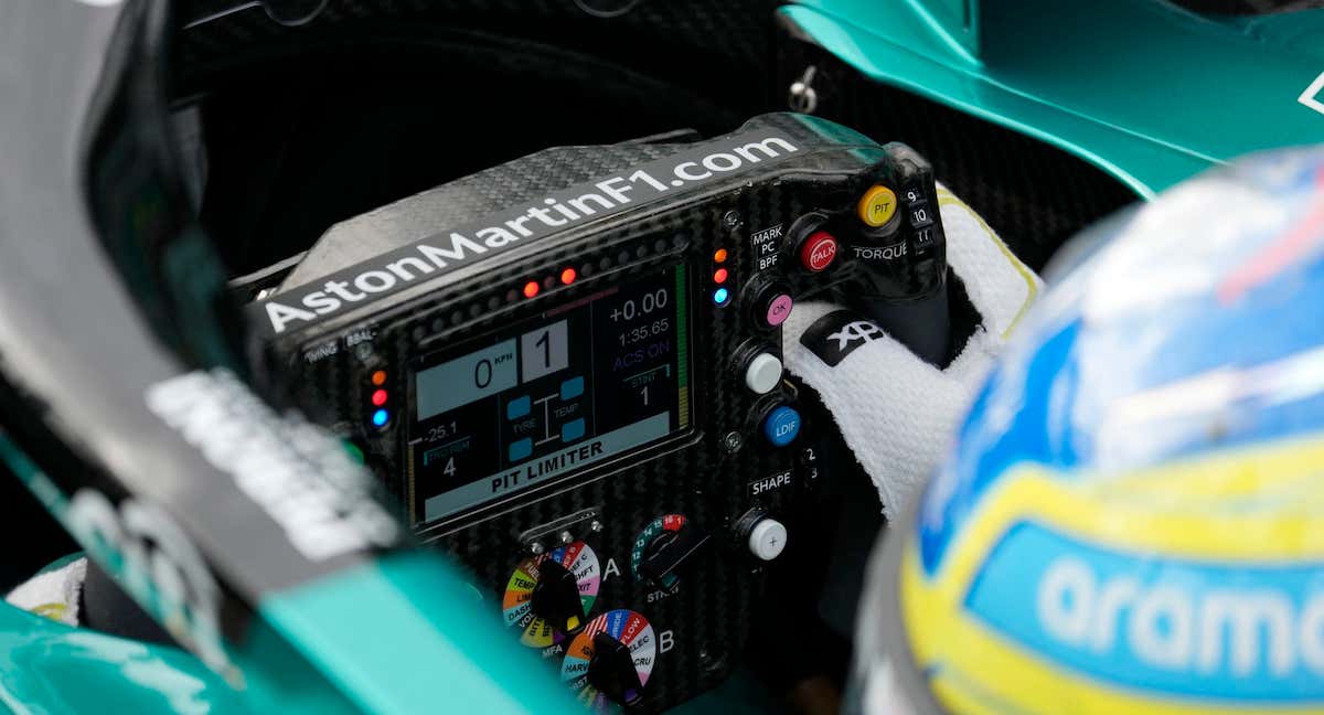 Así son los volantes de Fórmula 1: seguridad y alta tecnología entre ...