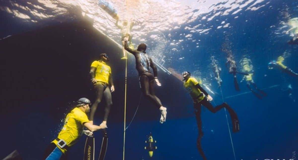 Qué es la apnea deportiva: la disciplina que explora los límites ...