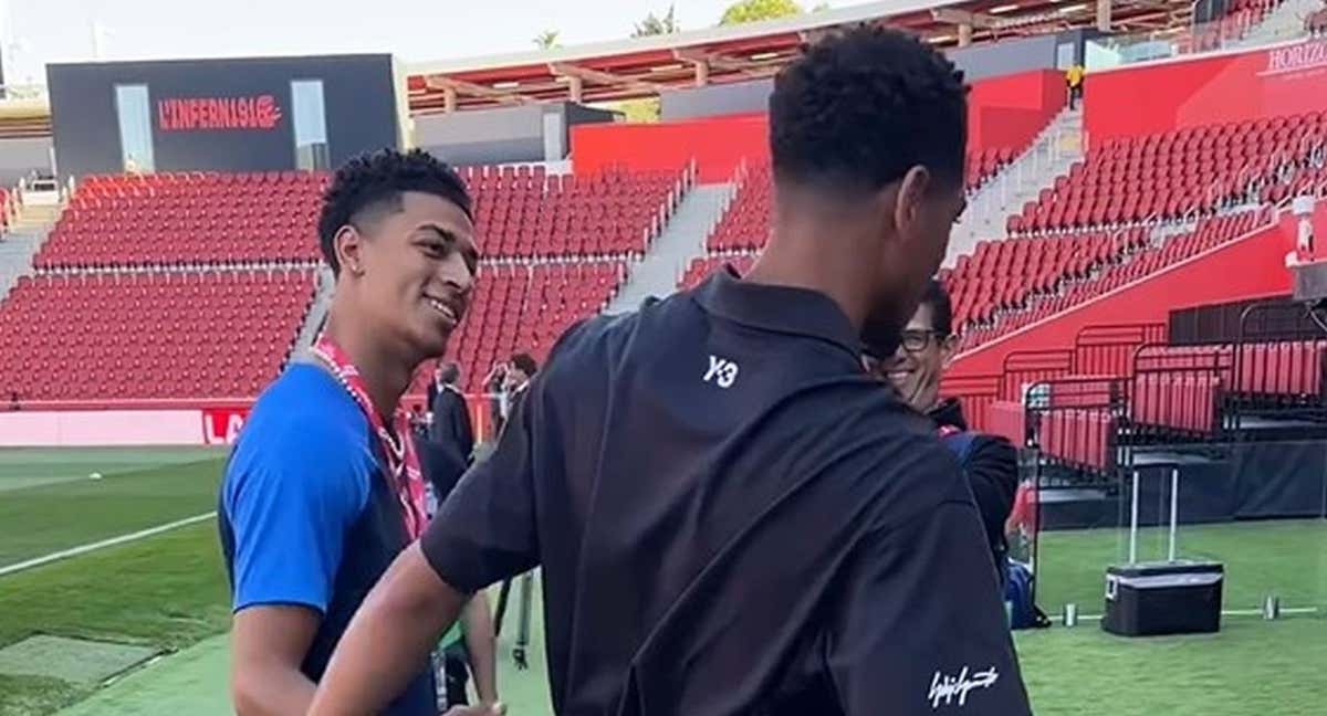 Bellingham conoce en Son Moix a su 'gemelo' mallorquín | Relevo